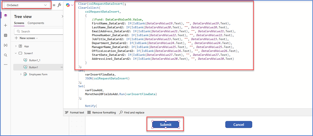 How to Pass Data from Power Apps to Power Automate Using JSON - Reality ...